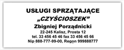 Pieczątki firmowe – Warszawa – estemple.pl